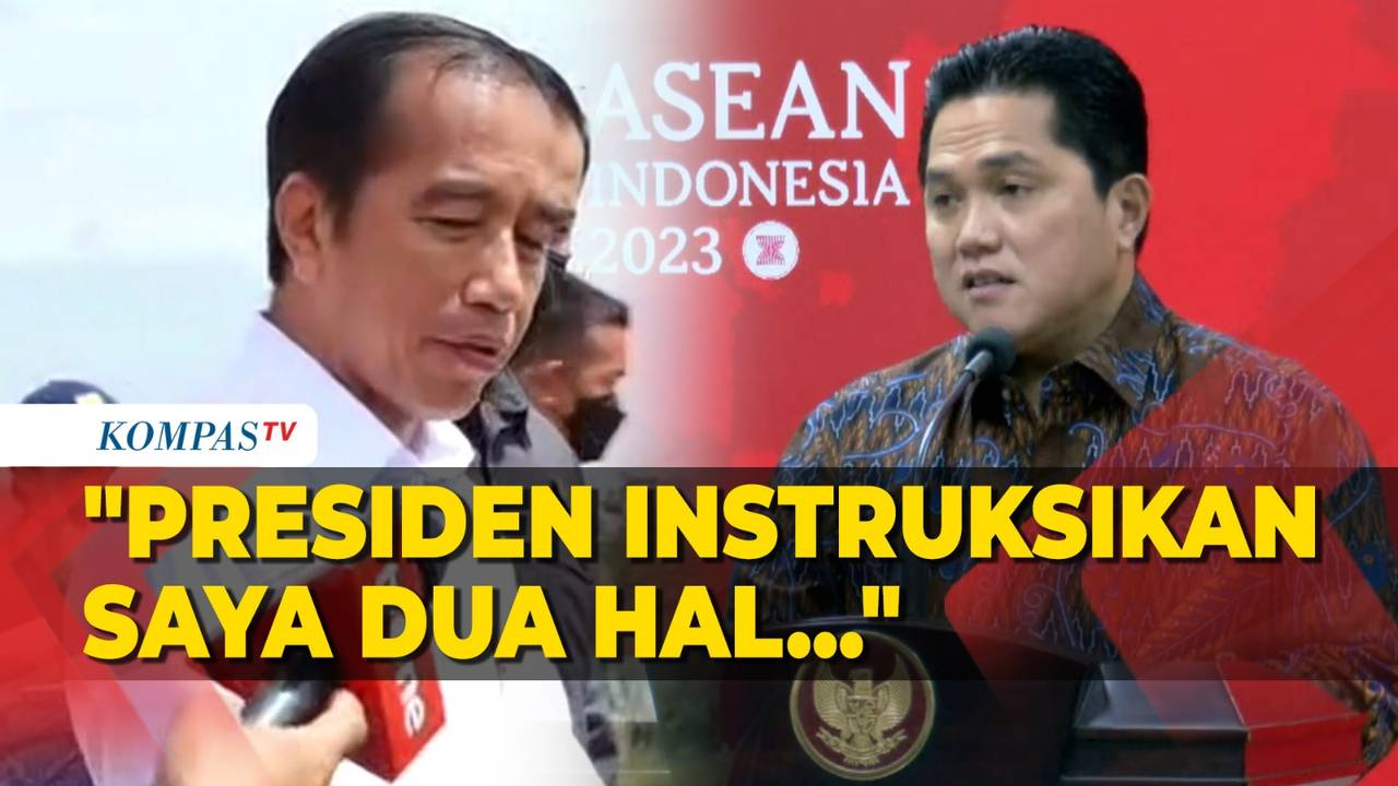 Erick Thohir Ungkap Dua Instruksi Jokowi Usai Indonesia Batal Gelar Piala Dunia U-20 - Kompas TV ...