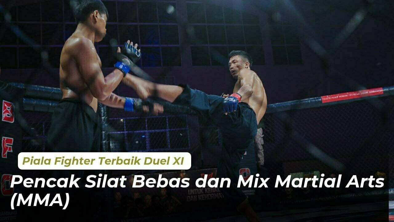 Duel XI Pencak Silat Bebas dan MMA Bandung Fighting Club