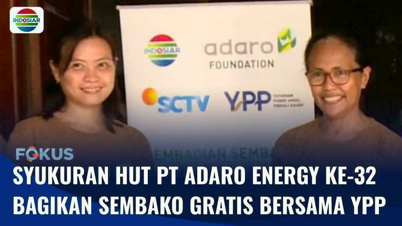 YPP SCTV-Indosiar dan PT Adaro Energy Bagikan Ratusan Paket Sembako di Bogor | Fokus - INDOSIAR ...