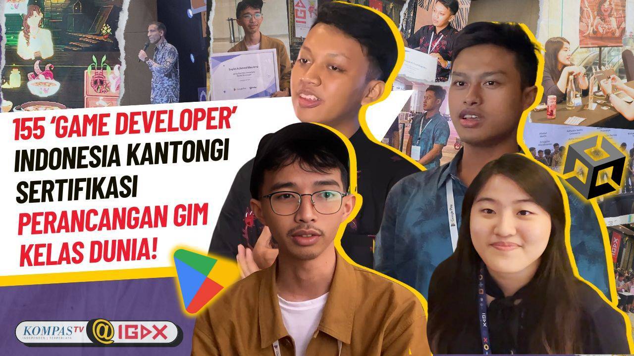 155 'Game Developer' Indonesia Kantongi Sertifikasi Perancangan Gim ...