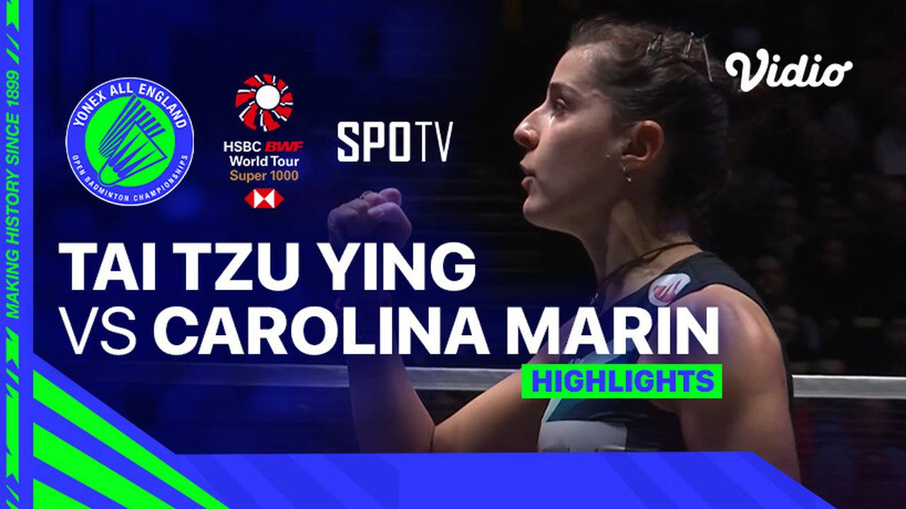 Women's Single Semifinal: Tai Tzu Ying (TPE) vs Carolina Marin (ESP ...
