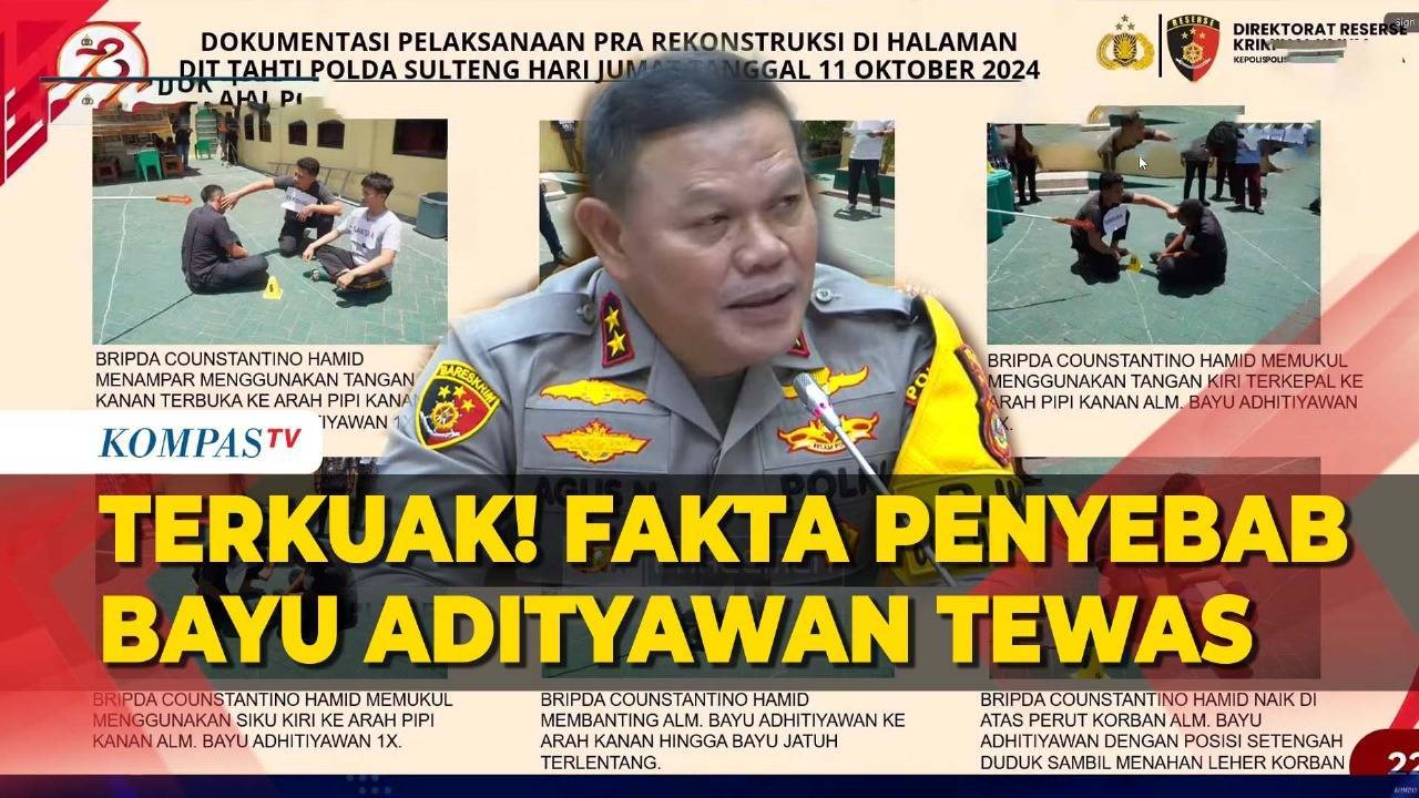 Kapolda Sulteng Irjen Pol Agus Nugroho Beberkan Fakta Penyebab Tahanan ...