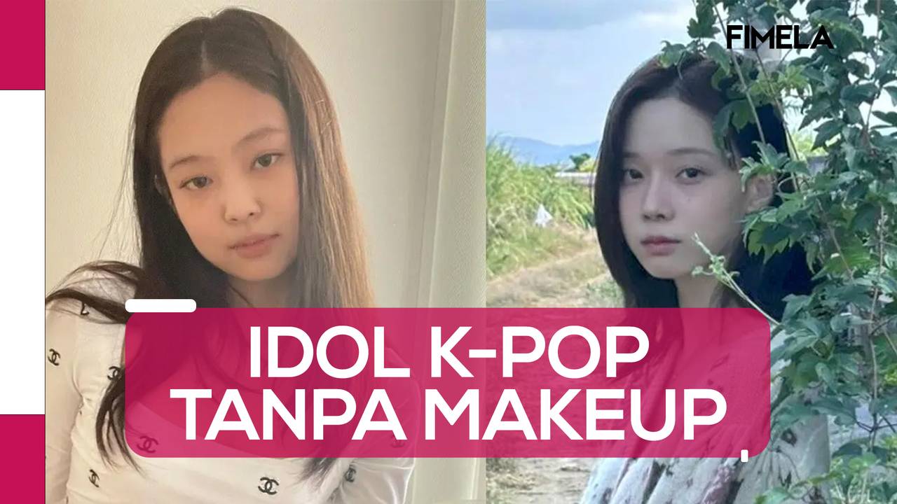 8 Potret Cantik Jennie BLACKPINK hingga Winter aespa Tanpa Makeup | Vidio