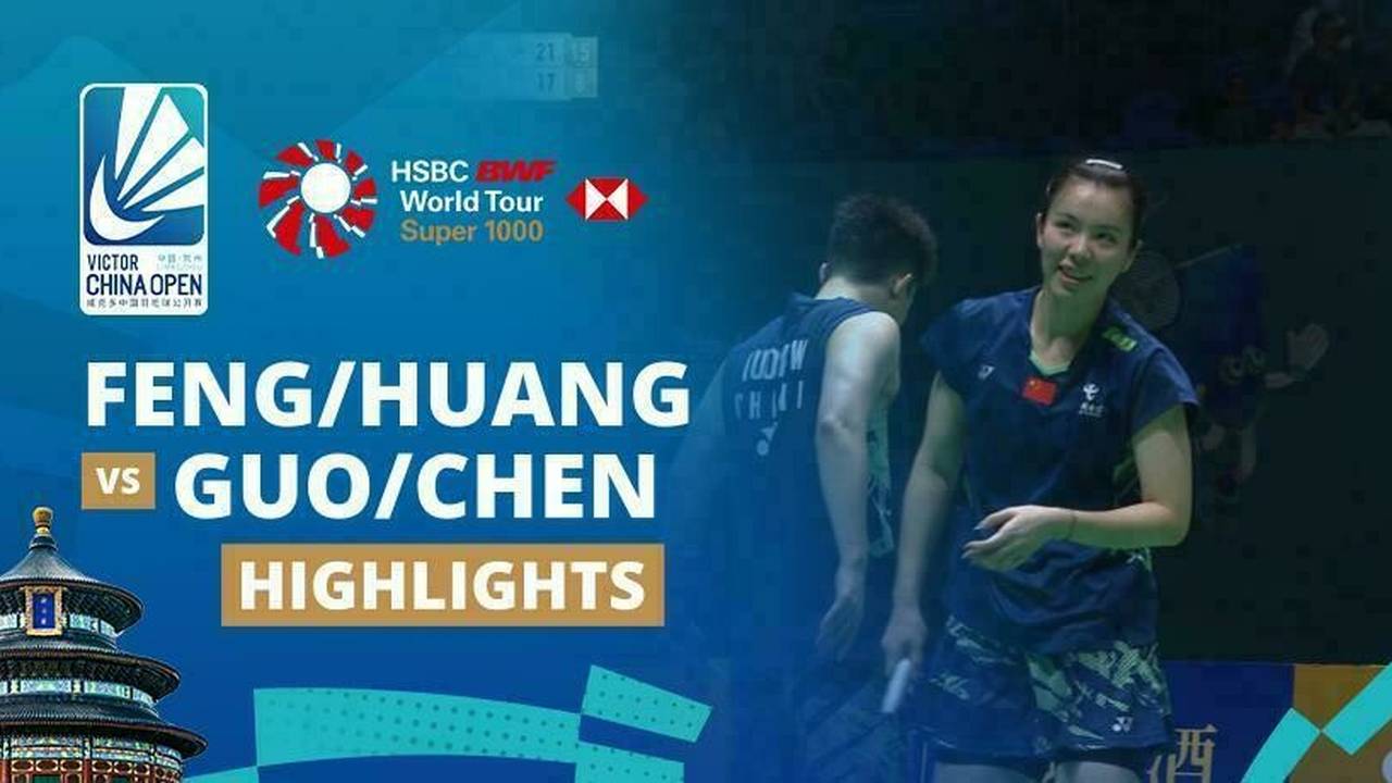 Feng Yan Zhe/Huang Dong Ping (CHN) vs Guo Xin Wa/Chen Fang Hui (CHN ...