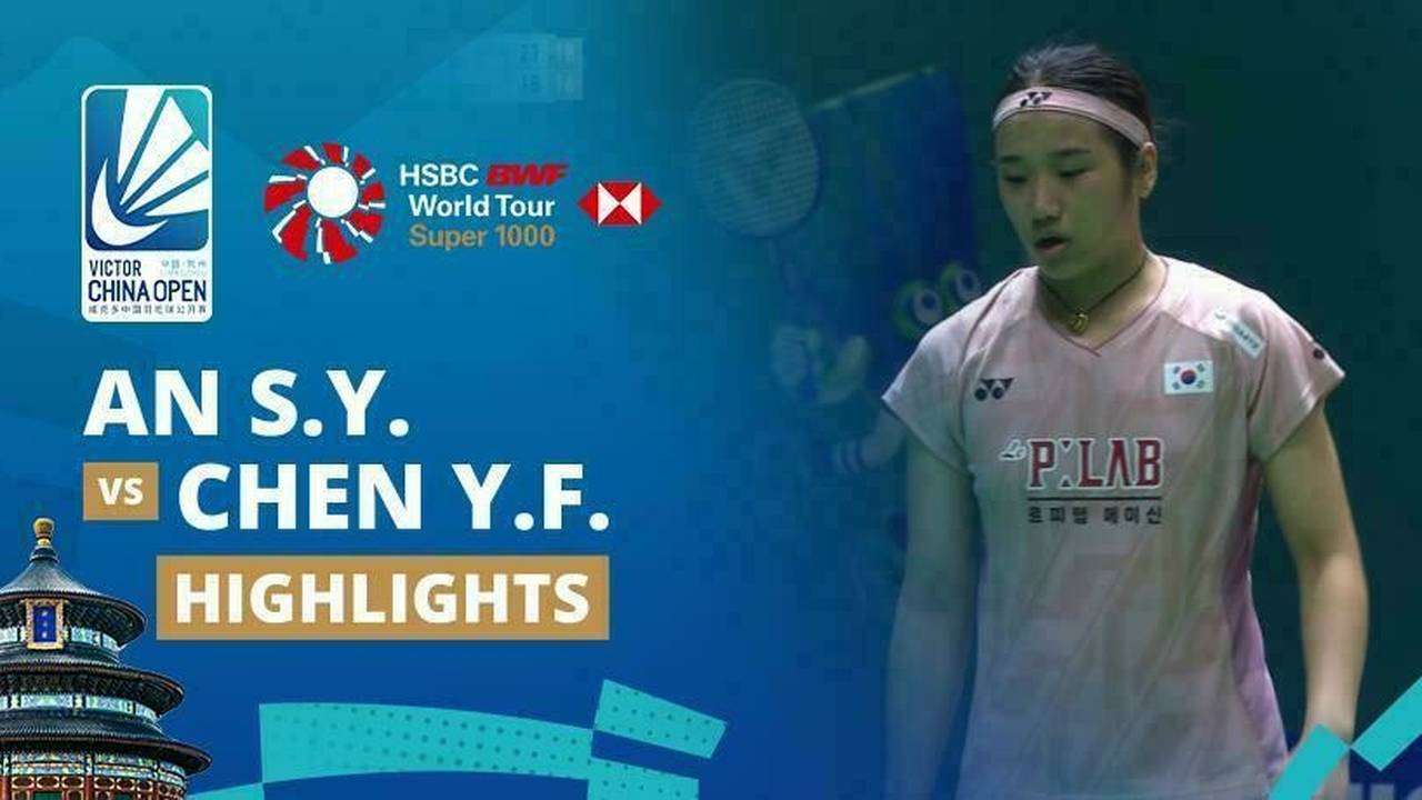 An Se Young (KOR) vs Chen Yu Fei (CHN) – Women's Singles Quarterfinals | Victor China Open 2025 ...