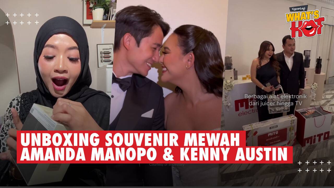 Unboxing Souvenir Mewah Amanda Manopo & Kenny Austin, Mulai Dari Parfum ...