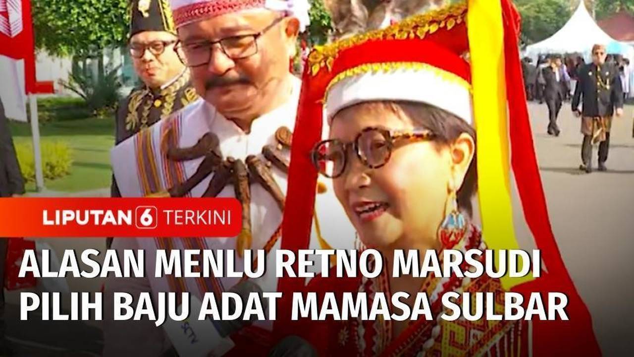Alasan Menlu Retno Marsudi Pilih Baju Adat Mamasa, Sulawesi Barat ...