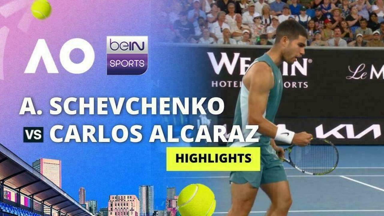 Alexander Shevchenko (KAZ) vs Carlos Alcaraz (ESP) - Highlights | Australian Open 2025 | Vidio