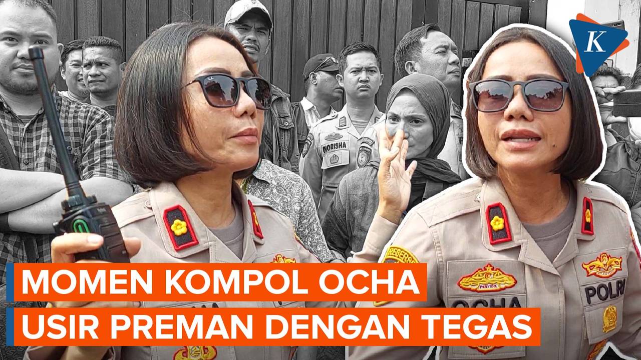 Profil Kompol Ocha, Kapolsek Menteng yang Usir Preman di Rumah Wanda Hamidah - Kompascom