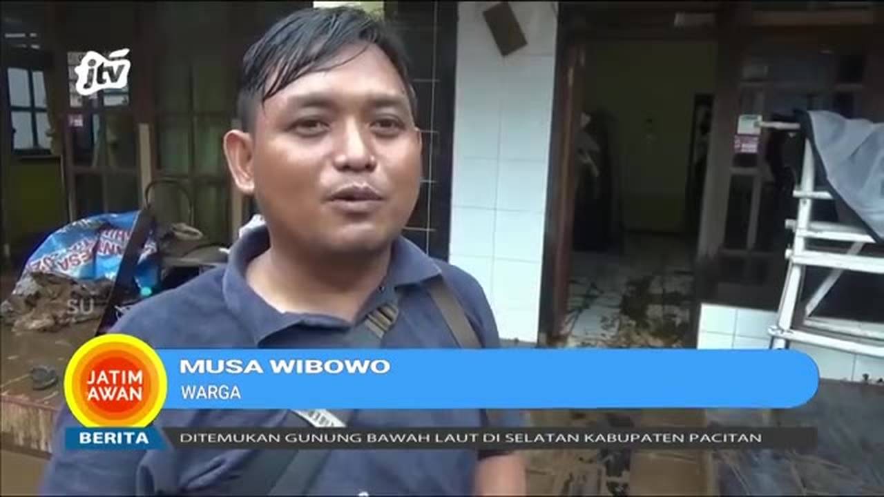 Banjir Setinggi 155 Cm Akibat Luapan Sungai Dinoyo - JATIM AWAN - JTV | Vidio