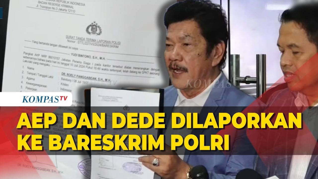 [FULL] Keterangan DediMulyadi dan Peradi usai Laporkan Aep dan Dede ...