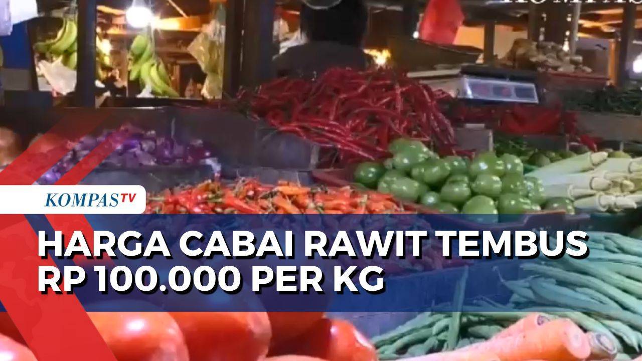 Awal Tahun, Harga Cabai Rawit di Pasar Senen Tembus Rp 100.000 Per Kg - Kompas TV | Vidio
