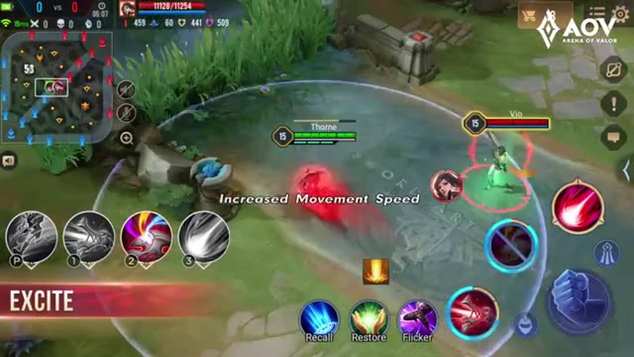 Thorne Hero Spotlight - Garena AOV (Arena of Valor) | Vidio