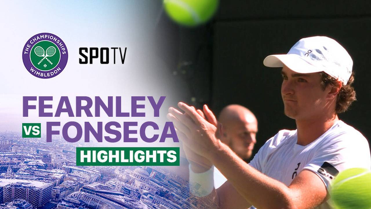 Jacob Fearnley vs Joao Fonseca - Highlight | Wimbledon 2025