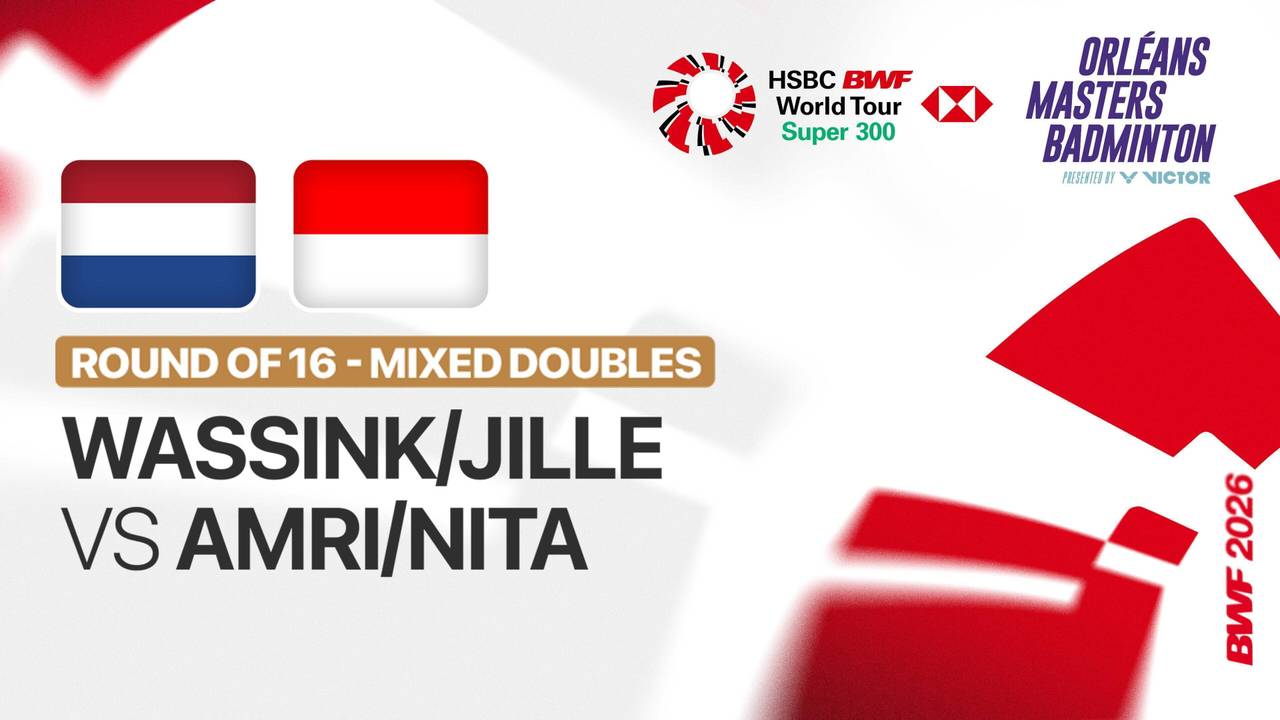 Brian Wassink/Debora Jille (NED) vs Amri Syahnawi/Nita Violina Marwah ...
