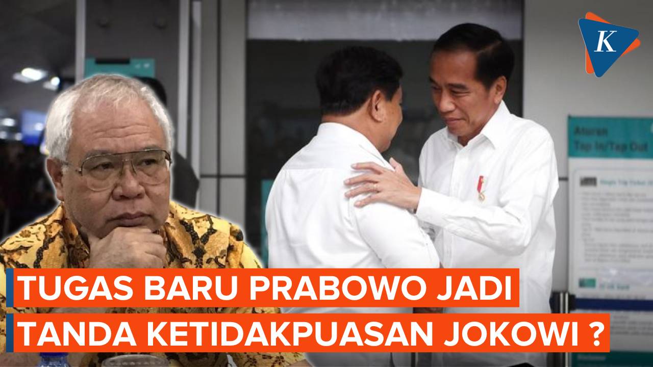 Beri Tugas baru ke Prabowo Tanda Jokowi Tidak Puas? - Kompascom | Vidio