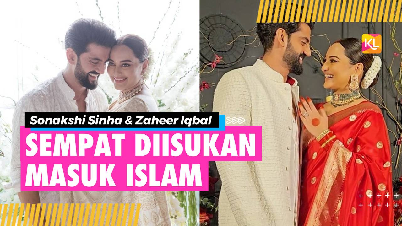 Pernikahan Sonakshi Sinha dan Zaheer Iqbal, Sempat Diisukan Masuk Islam, Jalani Upacara Secara ...