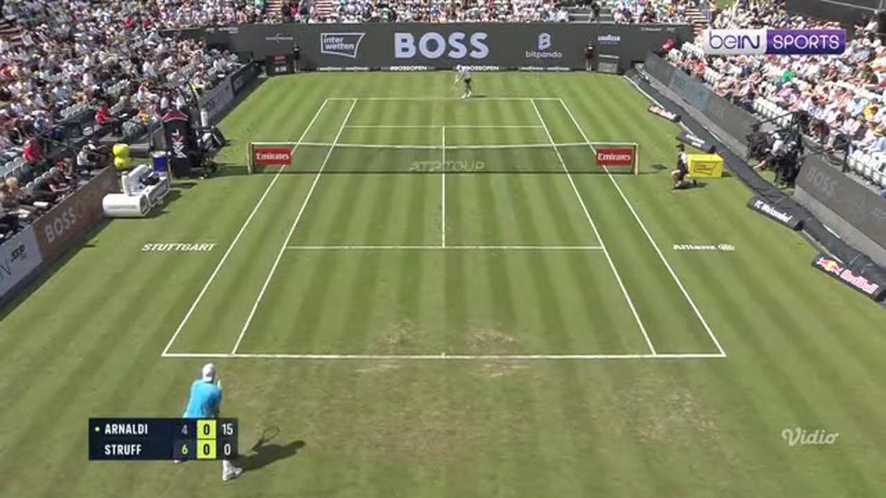 M. Arnaldi vs. J. Struff - Highlights | ATP 250: BOSS Open 2025 | Vidio