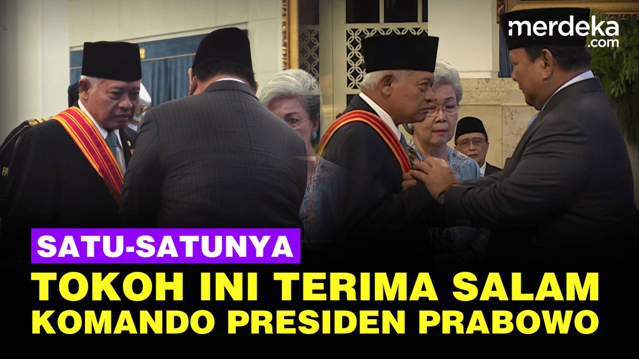 Satu-satunya! Sosok ini Terima Salam Komando Presiden Prabowo Saat ...