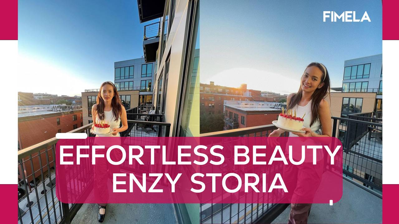 6 Potret Enzy Storia Tampil Effortless dengan Makeup Minimalis ...