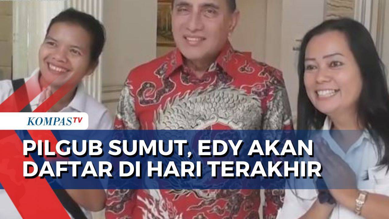Edy Rahmayadi Daftar Pilgub Sumut 29 Agustus 2024 - Kompas TV | Vidio