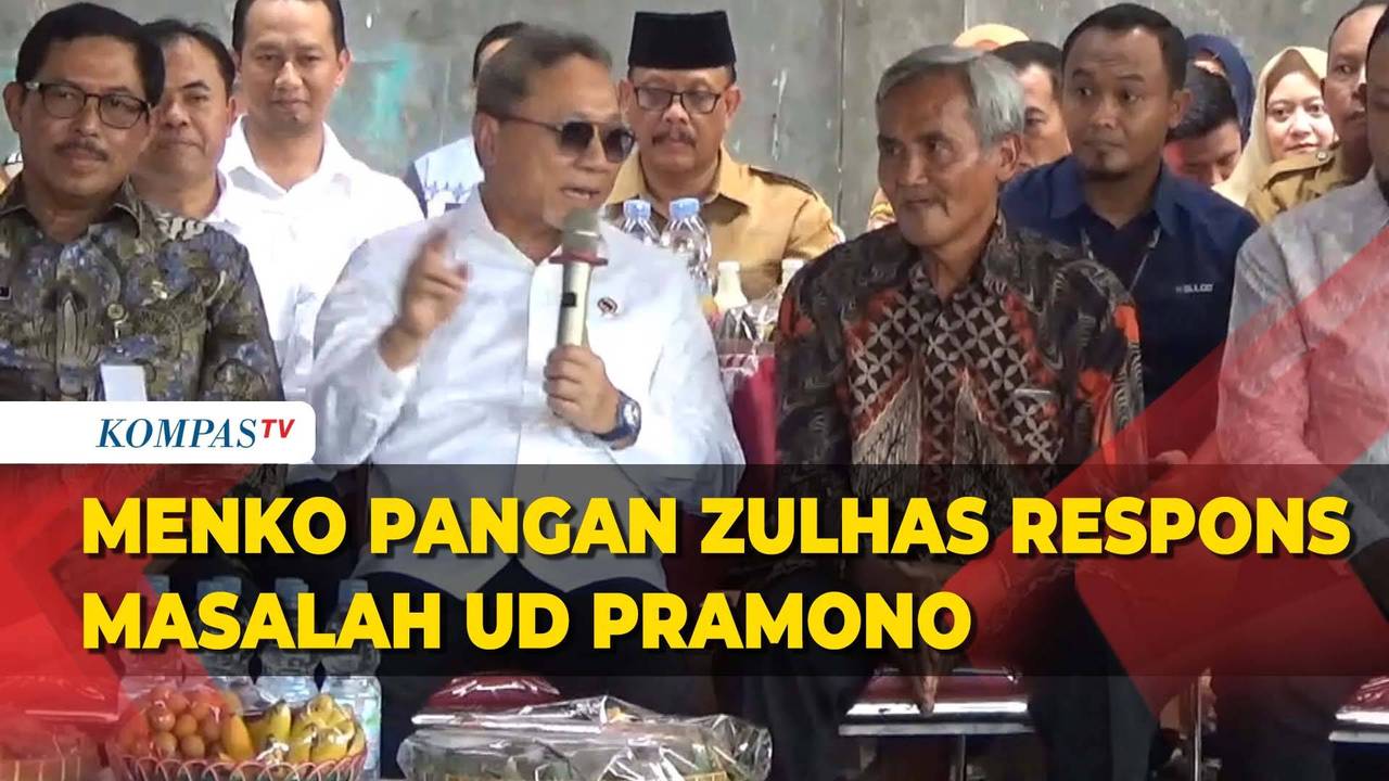 Menko Bidang Pangan Zulkifli Hasan: Urusan Pajak UD Pramono Harus ...