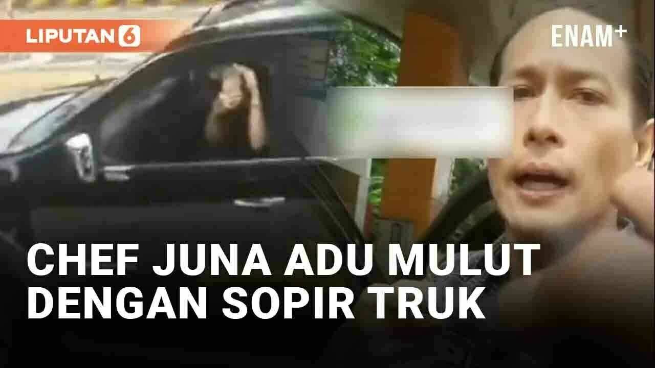 Viral Chef Juna Adu Mulut dengan Sopir Truk di Tol Tangerang Selatan ...