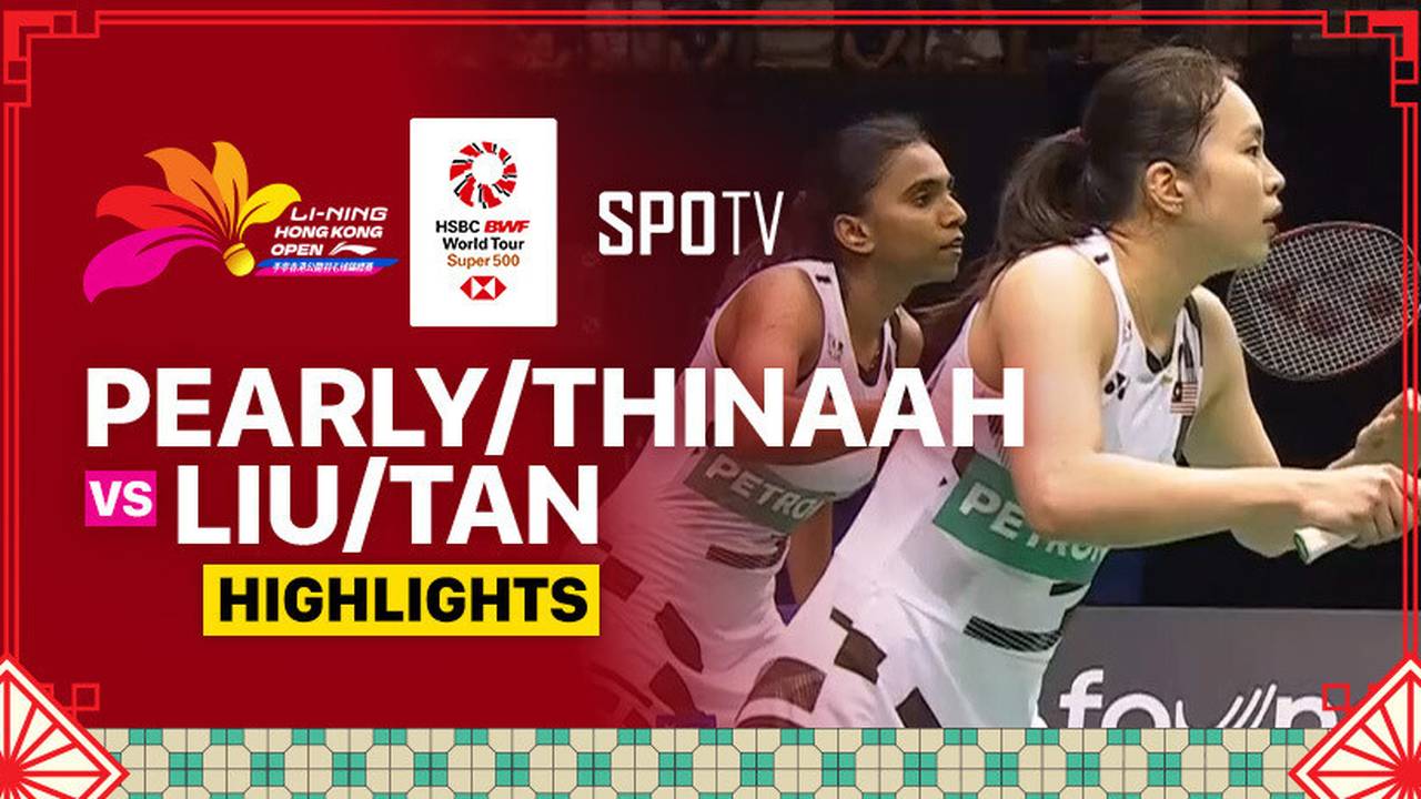 Tan Pearly/Thinaah Muralitharan (MAS) vs Liu Sheng Shu/Tan Ning (CHN ...