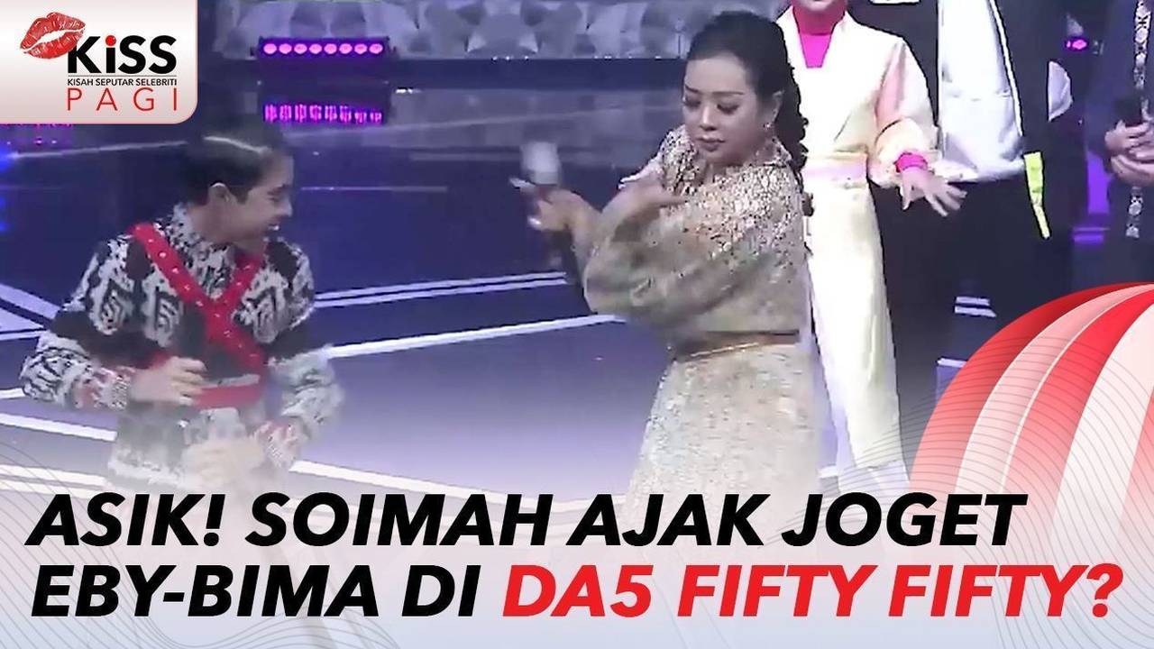 Terpukau! Soimah Ajak Eby Bima Joget Bareng? | Kiss Pagi | Vidio
