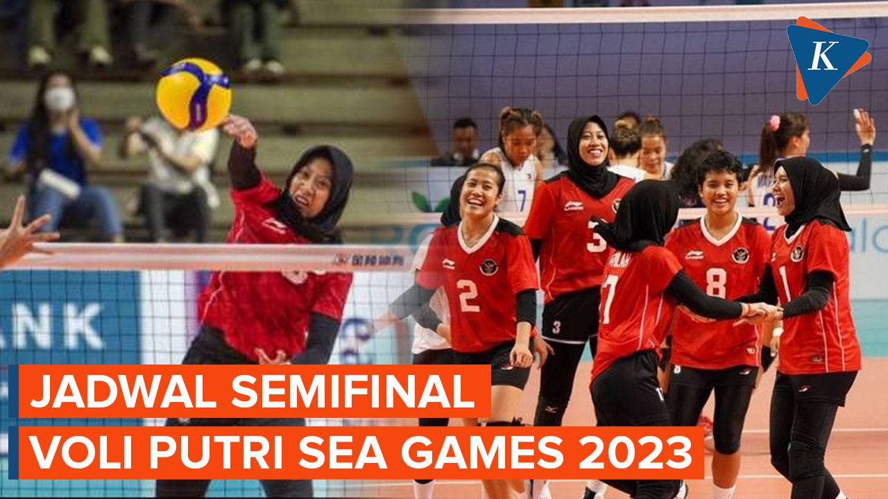 Jadwal Siaran Langsung Semifinal Voli Putri SEA Games 2023, Indonesia ...