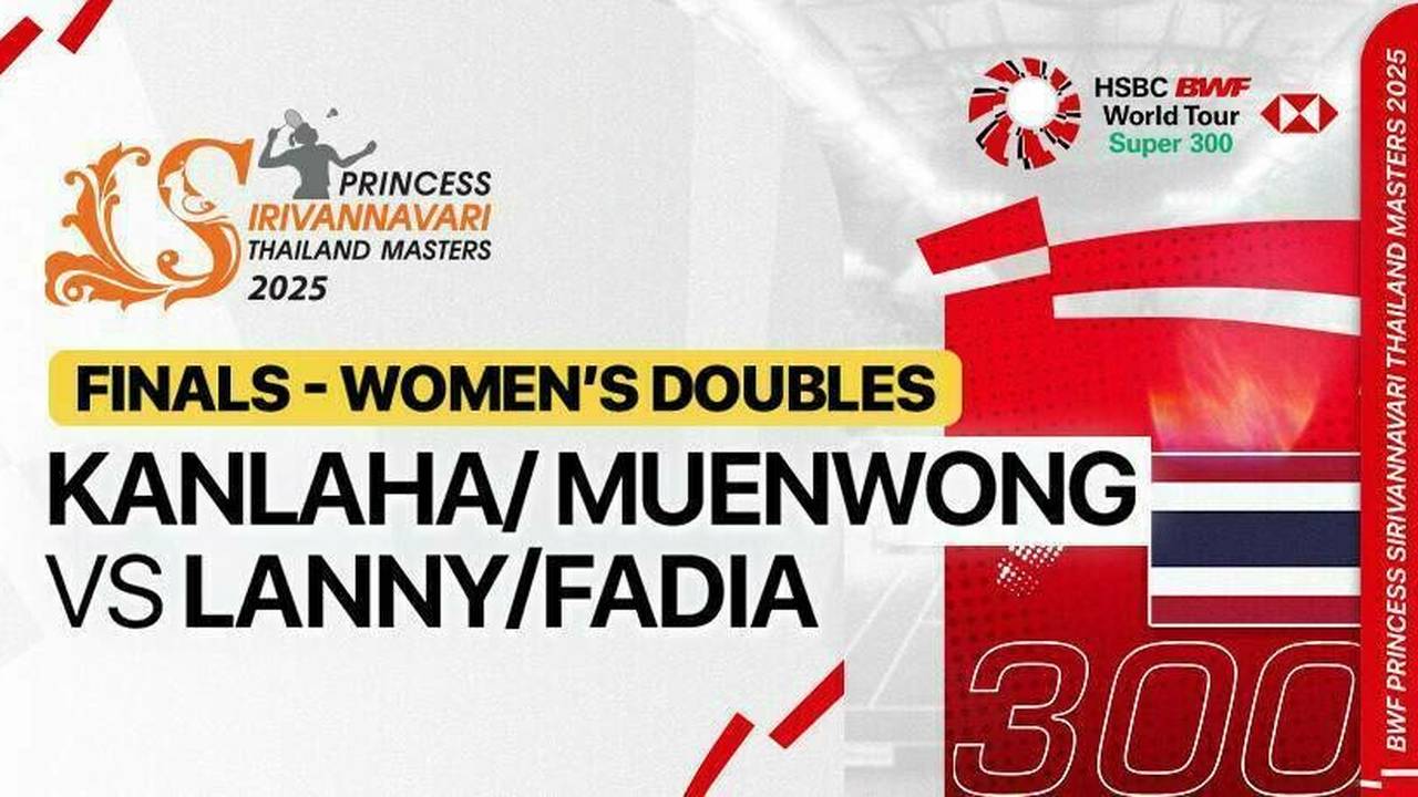 Laksika Kanlaha/Phataimas Muenwong (THA) vs Lanny Tria Mayasari/Siti Fadia Silva Ramadhanti (INA ...