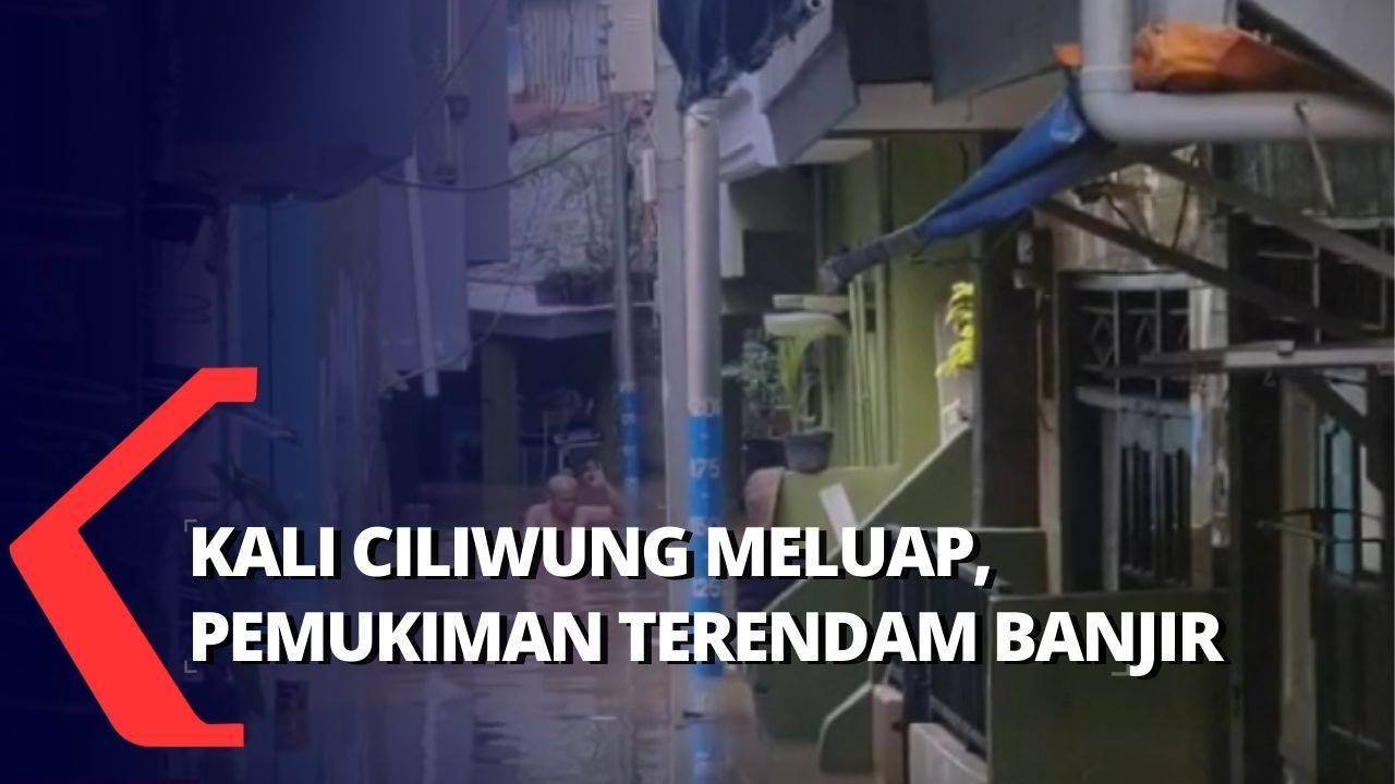 Banjir Genangi Pemukiman di Kebon Pala Hingga 1 Meter Karena Kali Ciliwung Meluap - Kompas TV ...