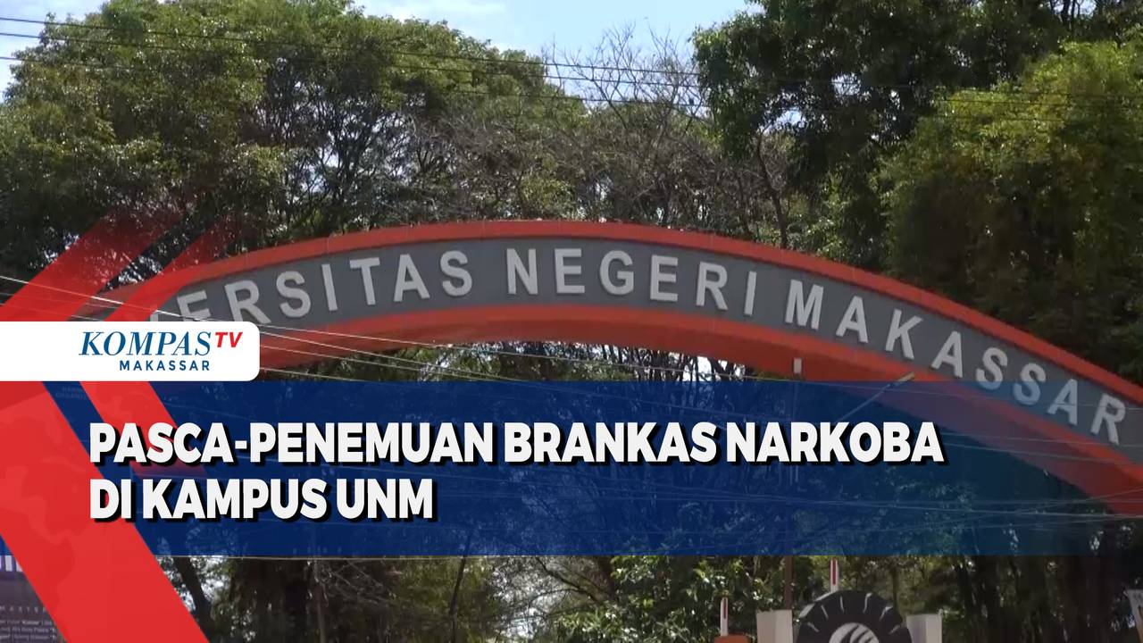 Pasca-Penemuan Brankas Narkoba Di Kampus UNM - Kompas TV | Vidio