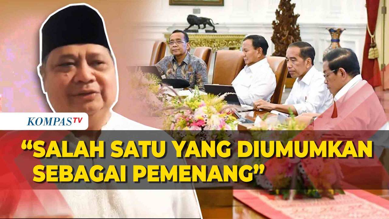Kata Airlangga Soal Kehadiran Prabowo Dalam Ratas Rapbn 2025 Di Istana