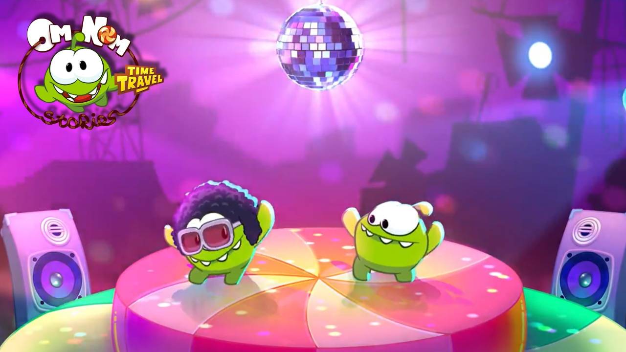 Om Nom Stories - Season 2 - Om Nom Stories Time Travel - Disco Era (2022) | Vidio