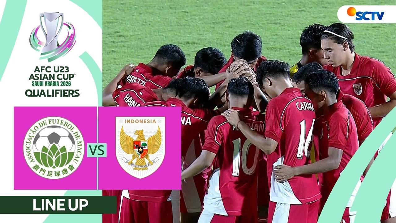 Macau VS Indonesia | Line Up & Kick Off AFC U23 Asian Cup Saudi Arabia ...