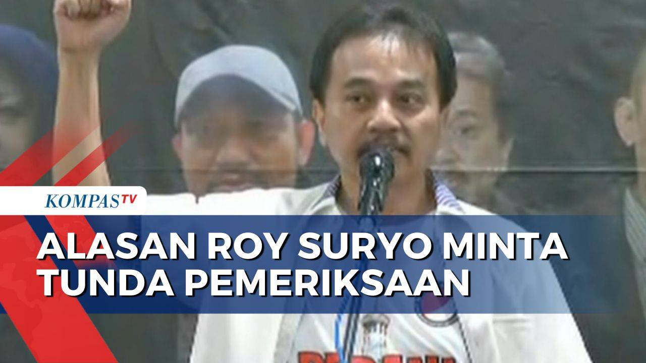 Kasus ijazah Jokowi, Roy Suryo Minta Tunda Pemeriksaan di Polda Metro ...