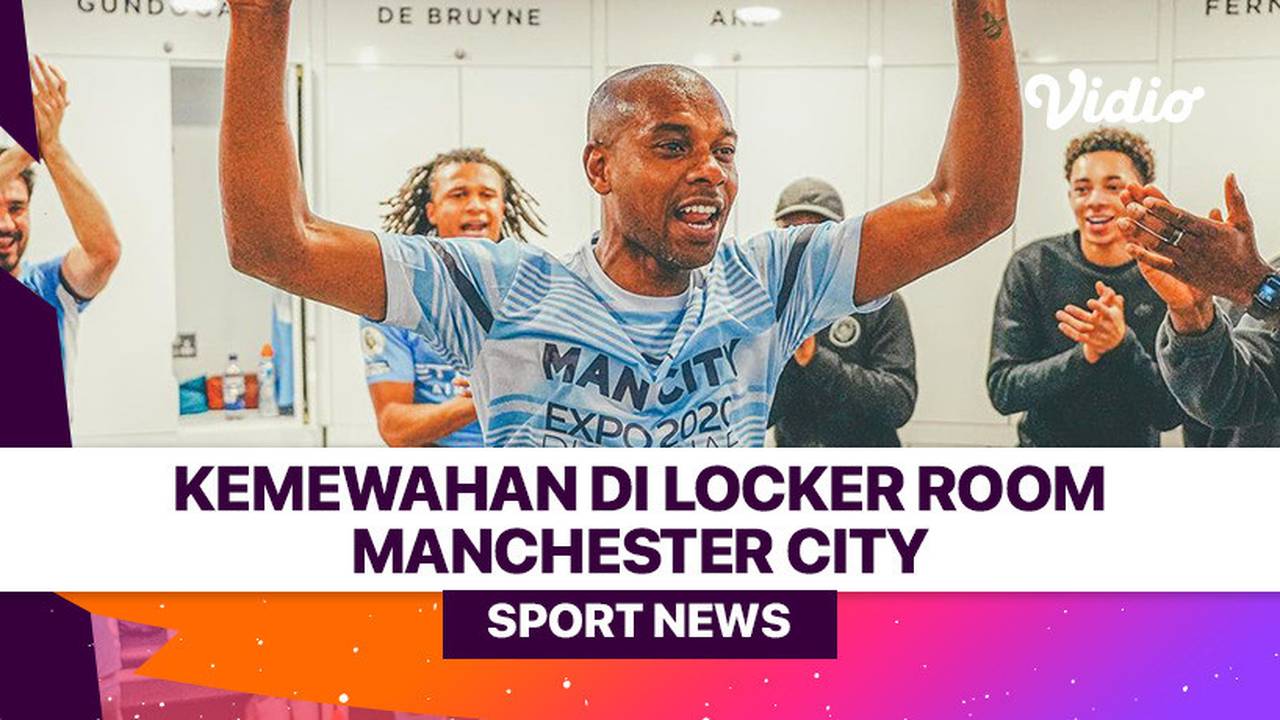 Kemewahan di Locker Room Manchester City