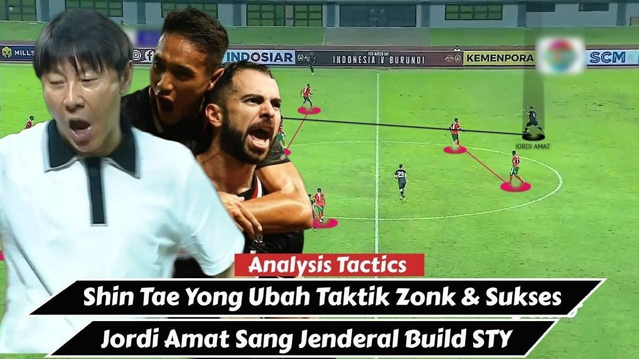 Jordi Amat Jenderal Di Timnas Indonesia & Shin Tae Yong Ubah Taktik Cari Kesempurnaan - Tommy ...