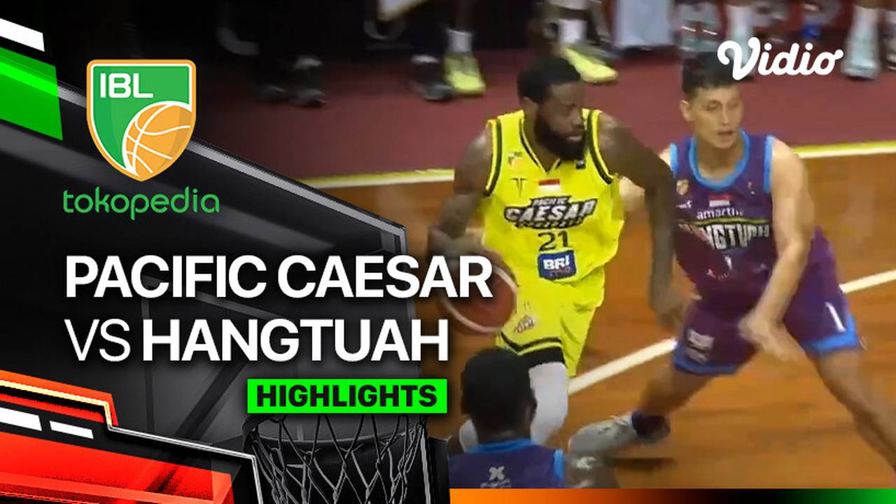 Pacific Caesar Surabaya vs Amartha Hangtuah Jakarta - Highlights | IBL ...