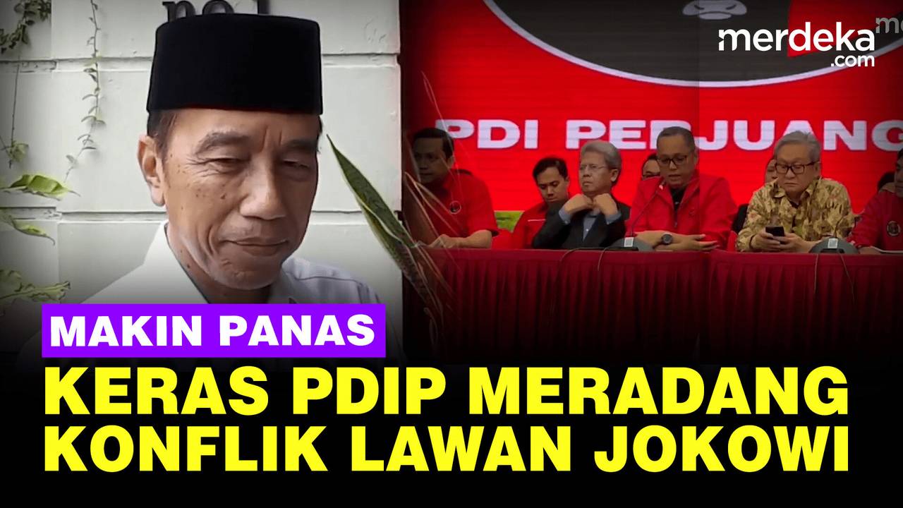 PDIP Meradang dengar Jawaban Jokowi soal Sosok Utusan, Konflik Makin ...