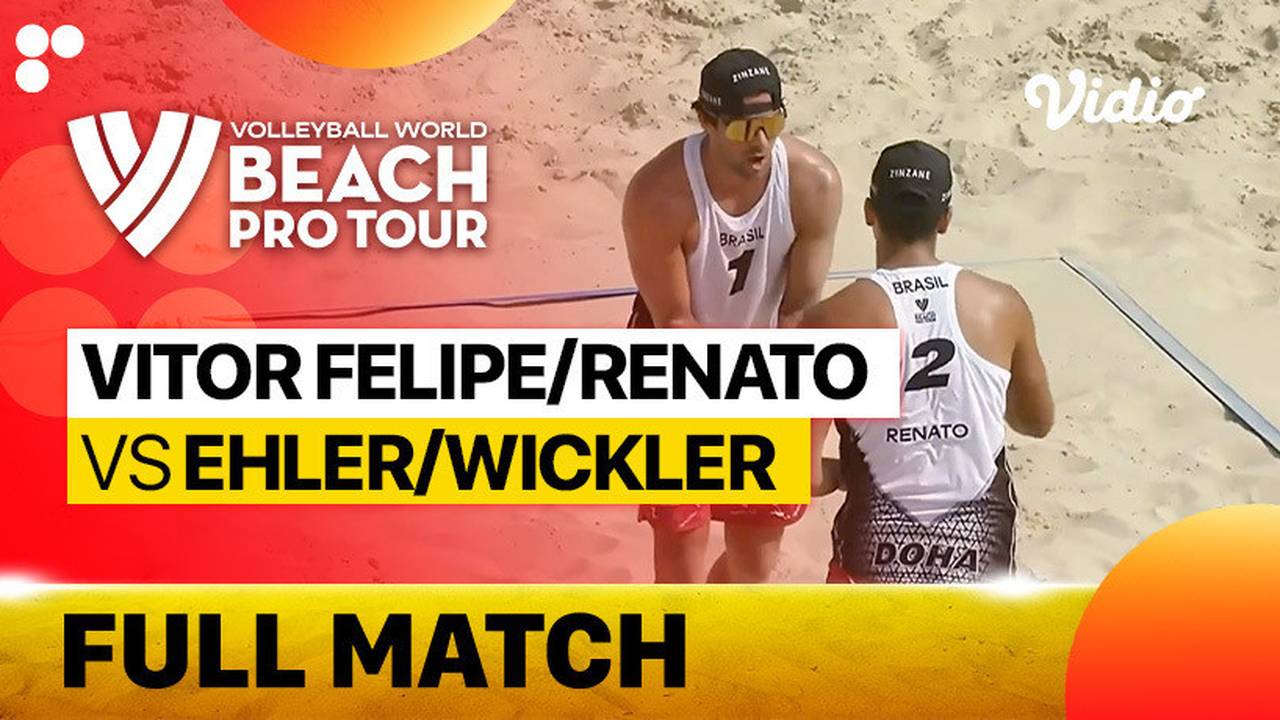 Full Match | Vitor Felipe/Renato (BRA) vs Nicolai/Cottafava (ITA ...