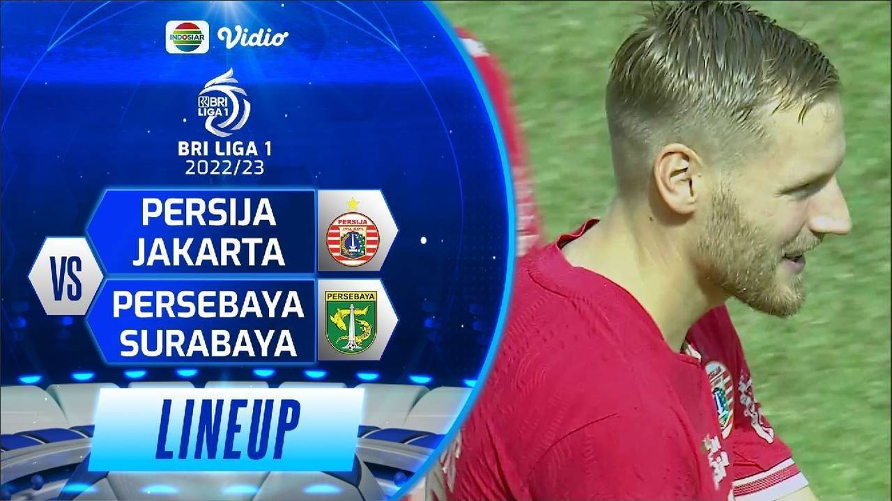 Persija Jakarta vs Persebaya Surabaya | Line Up & Kick Off BRI Liga 1 2022 2023 | Vidio