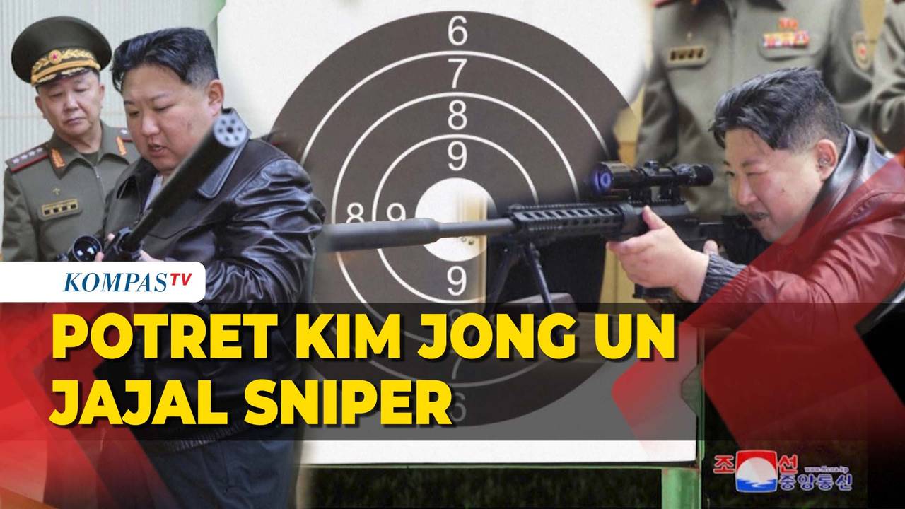 Potret Kim Jong Un Jajal Sniper dan Kendarai Mobil Peluncur Roket ...