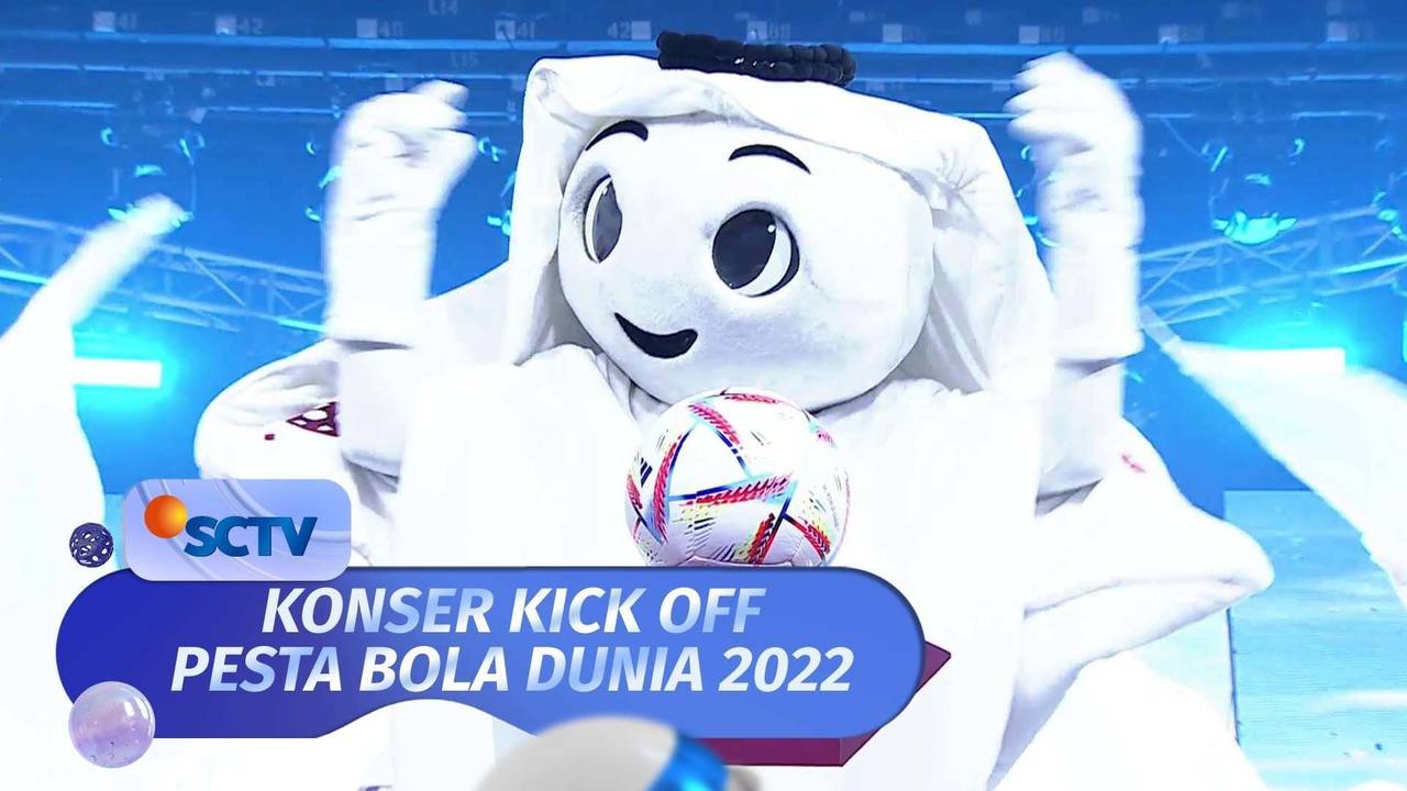 Laeb Maskot Piala Dunia Meriahkan Konser Kick Off World Cup Qatar 2022 ...