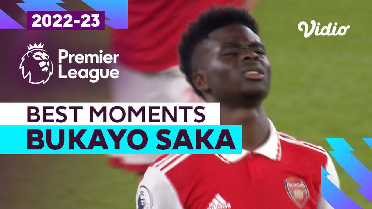 Aksi Bukayo Saka | Arsenal vs Man City | Premier League 2022/23 | Vidio