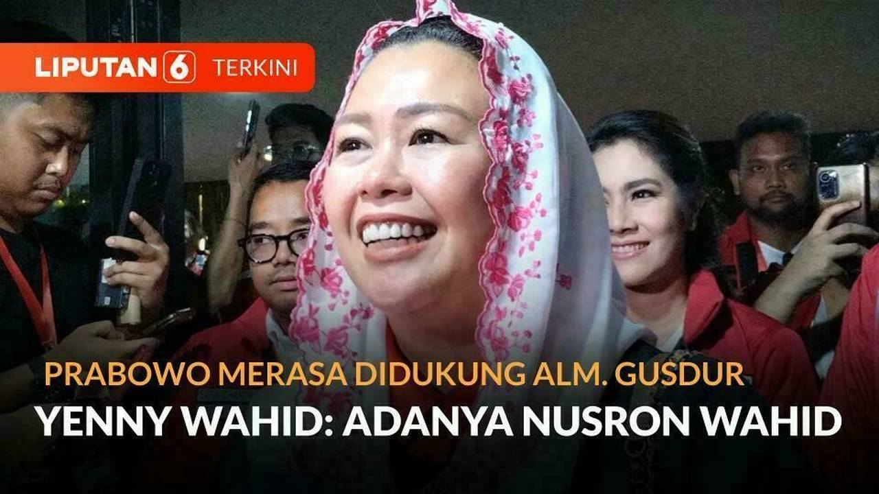 Putri Gus Dur Yenny Wahid Tanggapi Prabowo yang Merasa Didukung ...