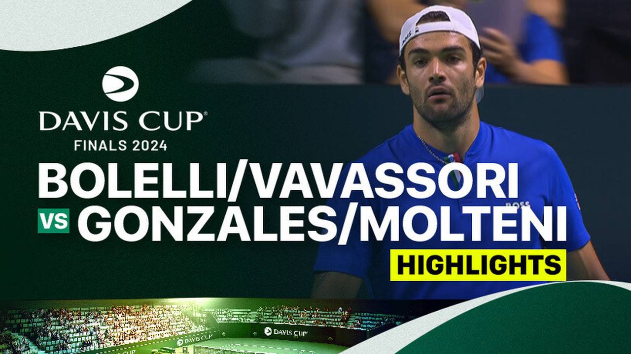 Bolelli/Vavassori (ITA) vs Gonzales/Molteni (ARG) - Highlights | Davis ...