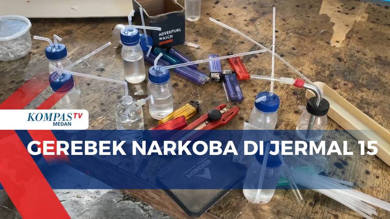Satresnarkoba Polrestabes Medan Gerebek Kawasan Narkoba di Jermal 15 ...