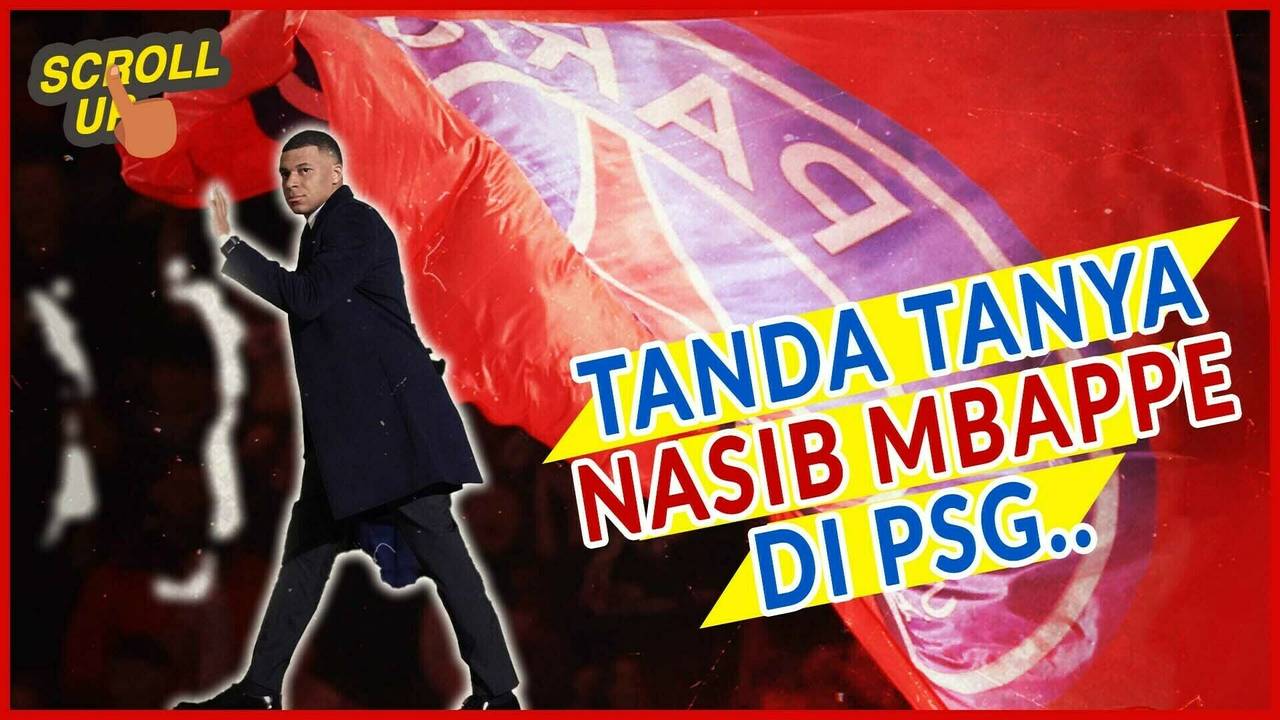Teka-teki Masa Depan Kylian Mbappe di PSG, Bertahan Atau Pergi? - Shorts